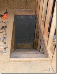 Cedar Ridge Farm: How to build stairs (to the root cellar)